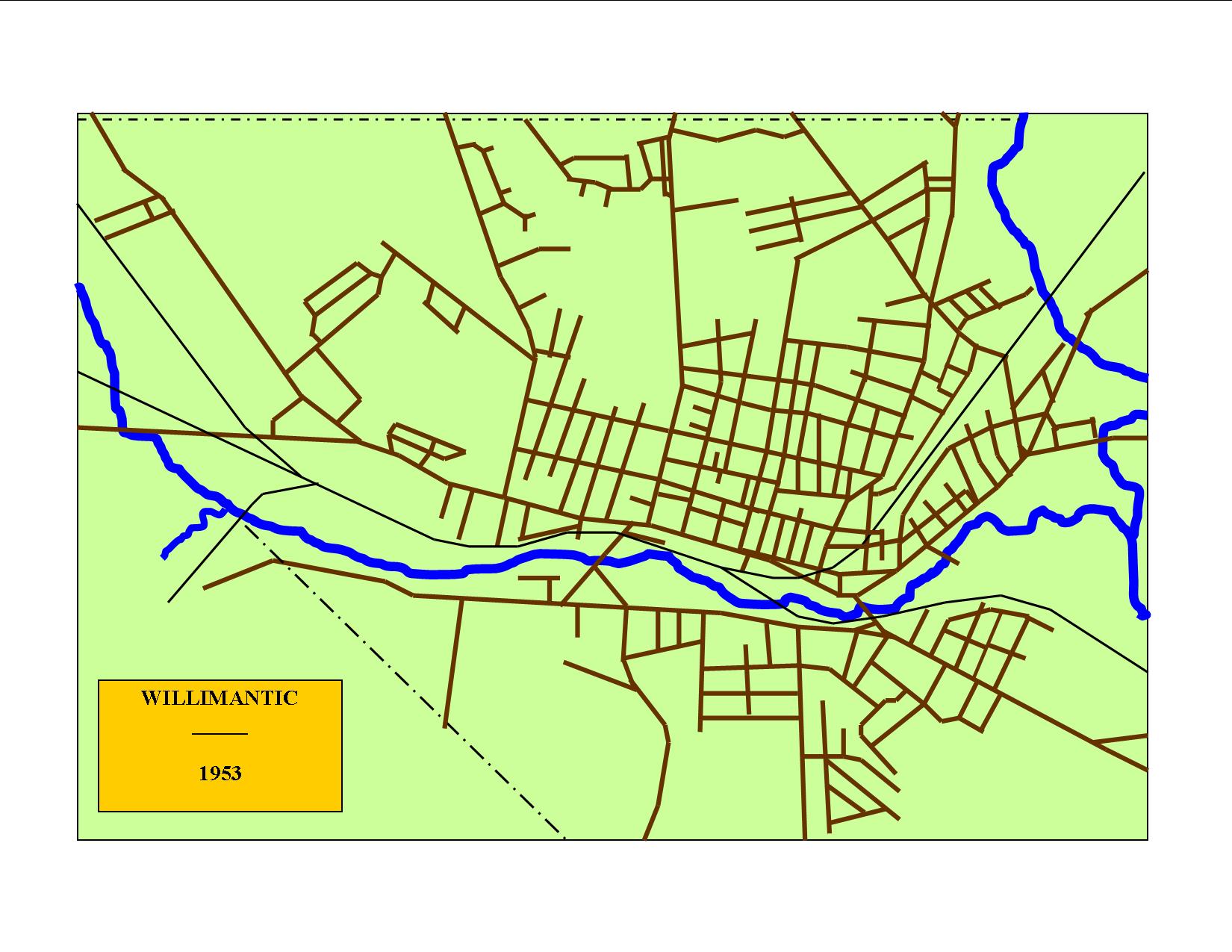 WILLIMANTIC GROWTH, 1953 – Windham Textile and History Museum – The ...