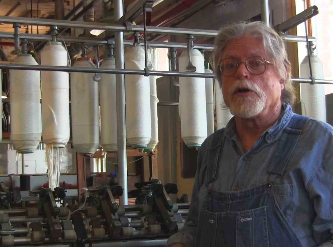 Jamie in mill – Windham Textile and History Museum – The Mill Museum